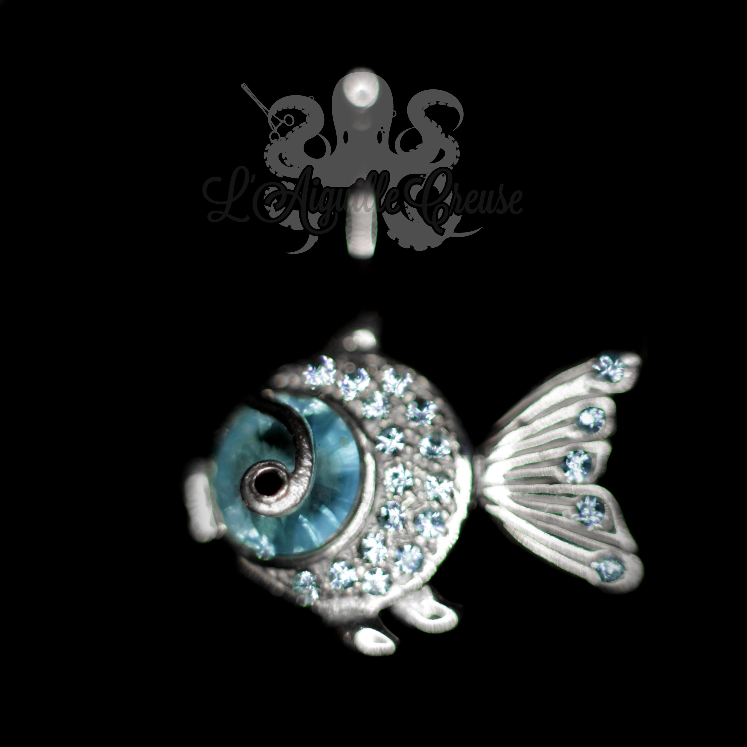 Bijou de nombril Poisson en argent 925, banane en acier chirurgical - L ...